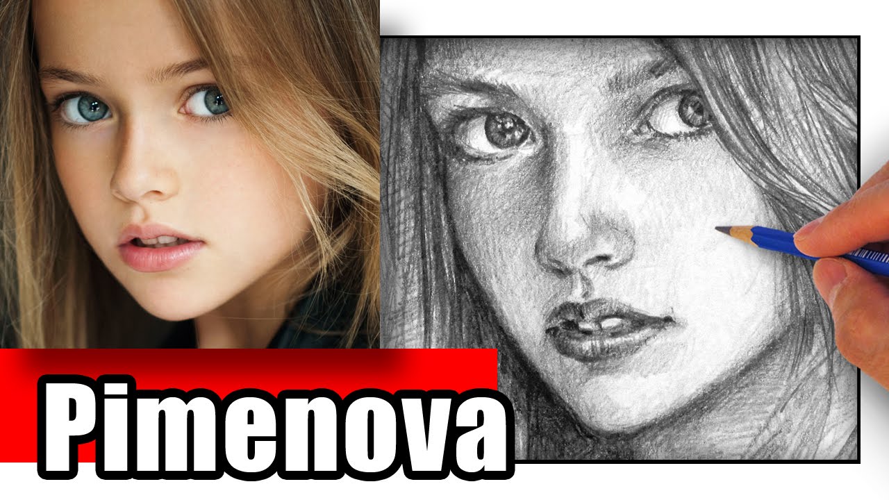 How to Draw Kristina Pimenova - YouTube