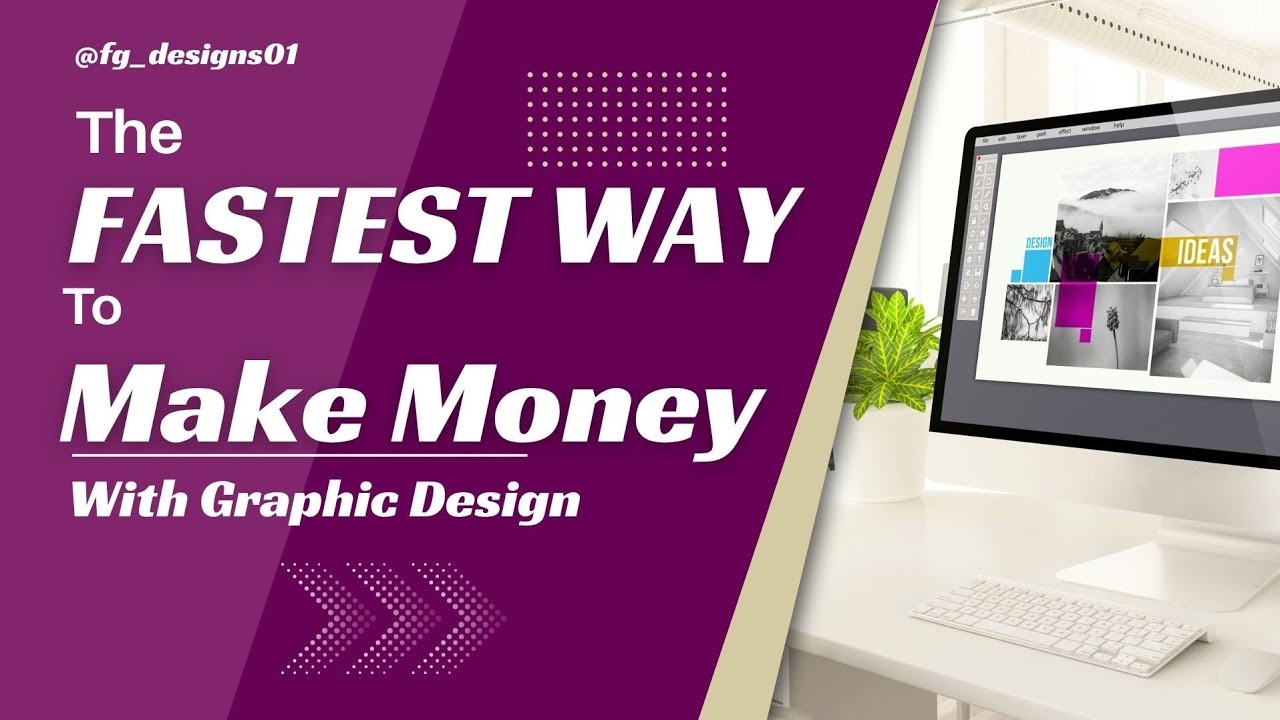 The Fastest Way to Make Money With Graphic Design - YouTube