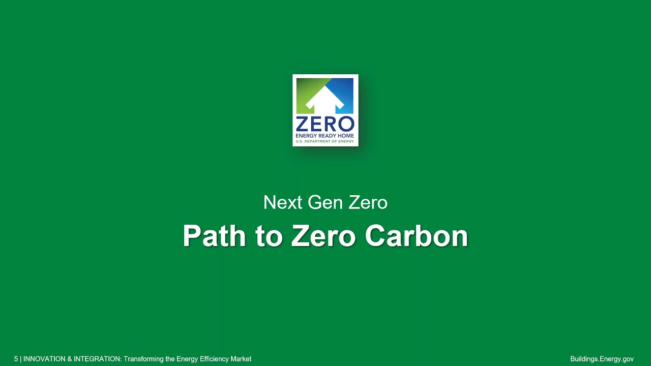 Zero Energy Ready Homes: New and Growing Fast - YouTube