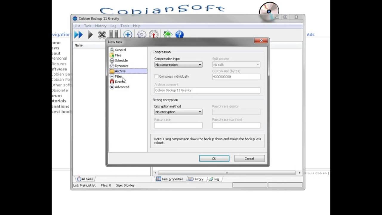 Cobian Backup 11 Gravity Tutorial - YouTube