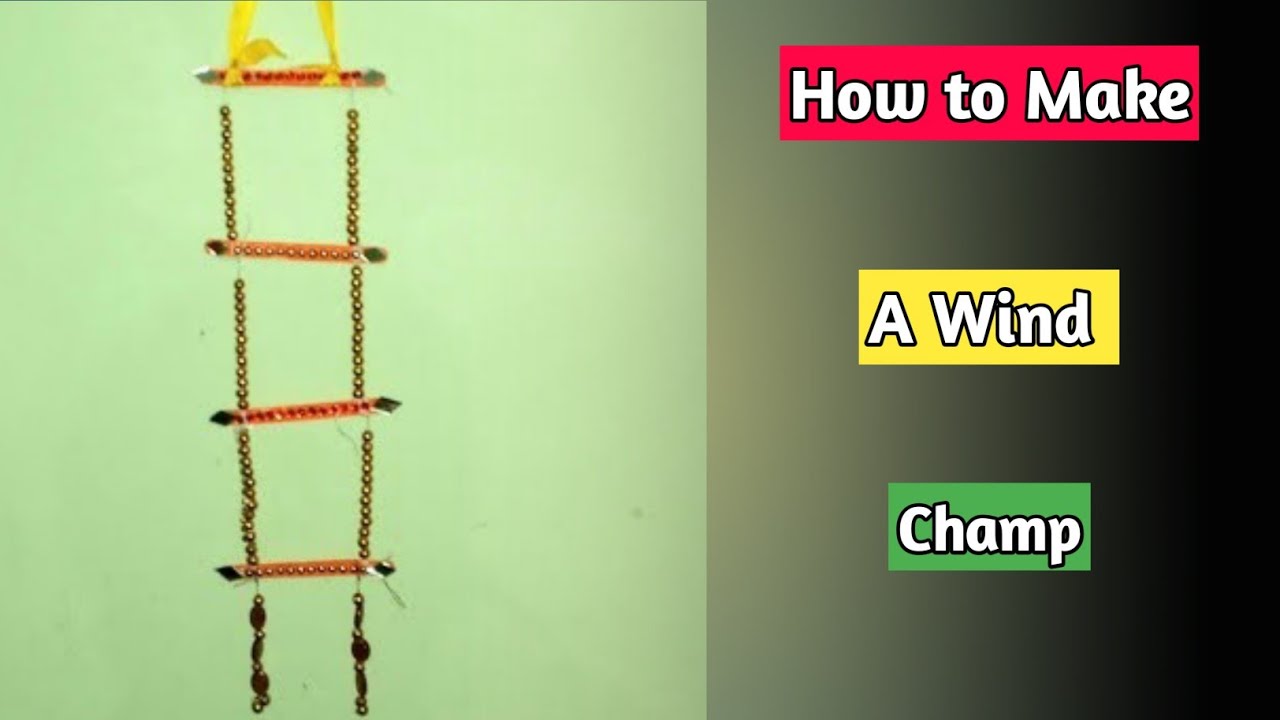 How To Make A Wind Champ | Ice Cream Stick Crafts | Verma Crafts Hacks ...