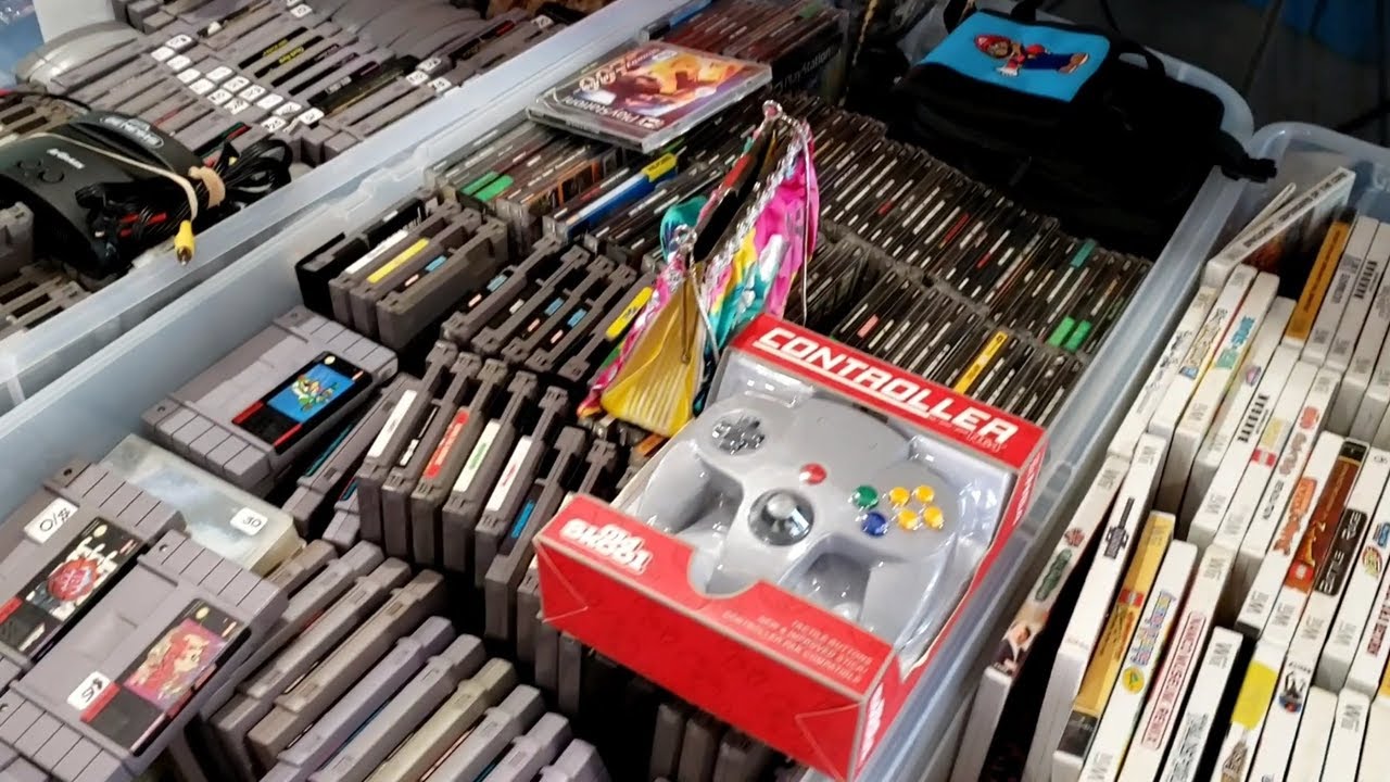 Flea Market Video Game Pickups: EP 14 - YouTube