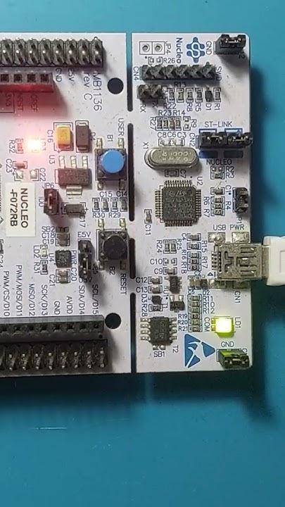 Short S1 E2 Getting Started Hal Programming And Digital Io Tutorial With Stm32 Nucleo Board