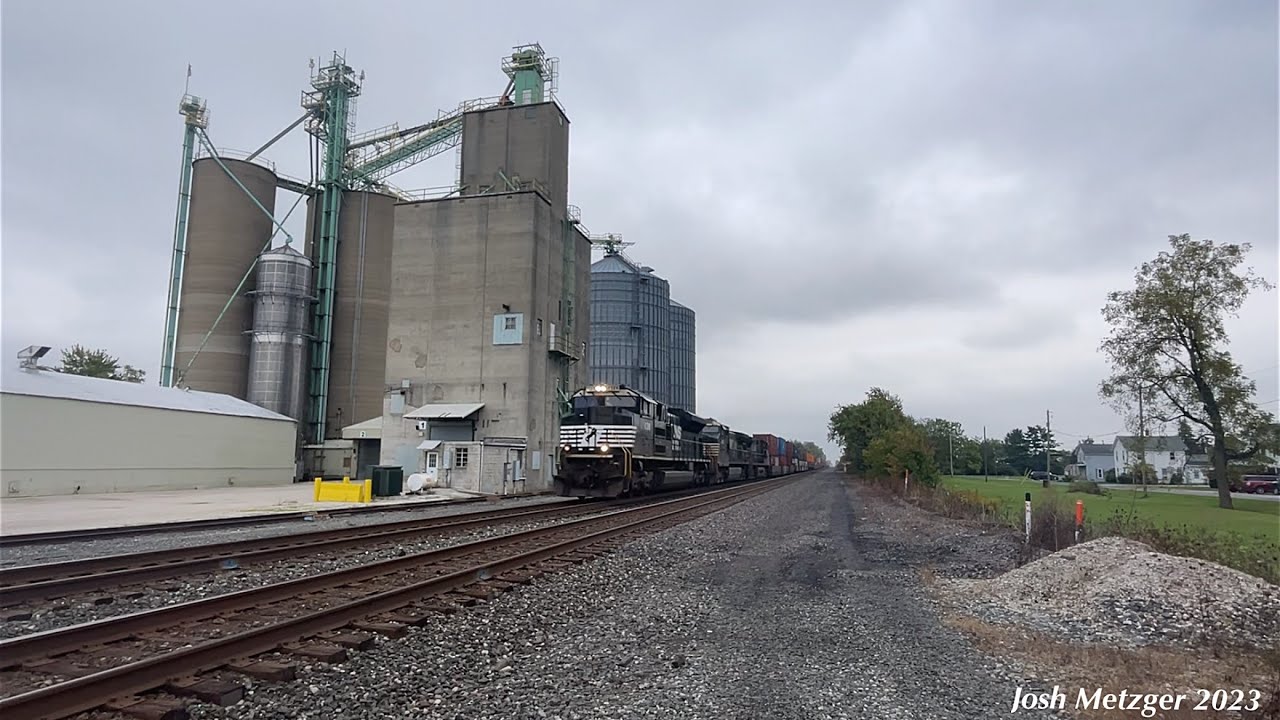NS 273-27 w/ NS SD70ACe #1138 and NS C44-9Ws #’s 9966 and 9730 ...