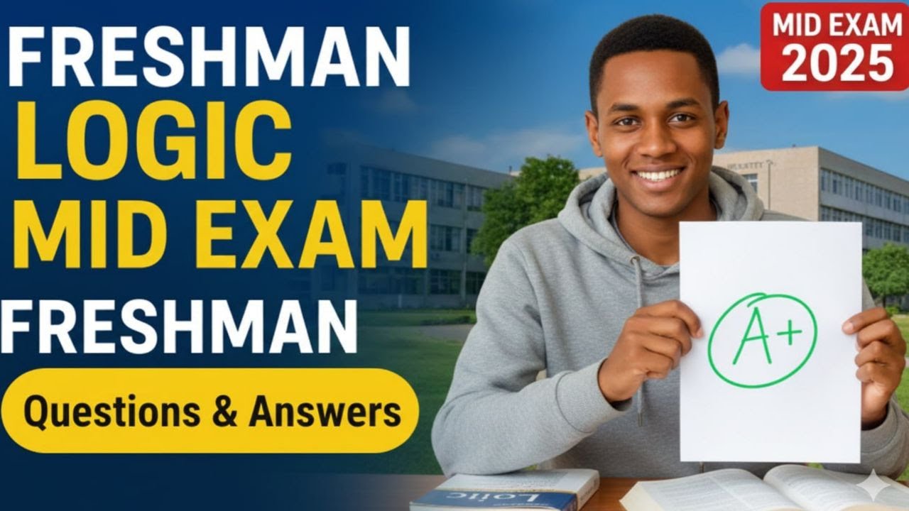 Freshman Logic & critical thinking Mid Exam #freshmancourse #logic # ...