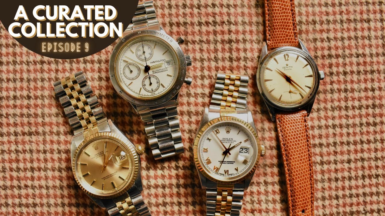Two Special Rolex Datejust And Two Cool Watches From Hamilton And ...