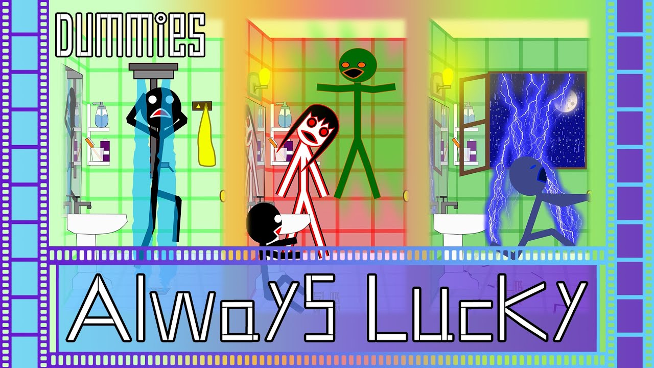 Always lucky in Dummies , #animation , #cartoon , #story #art , 2D 🤯😂 ...