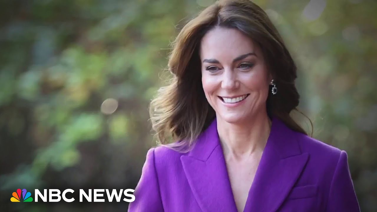 Princess Kate gives cancer treatment update online - YouTube