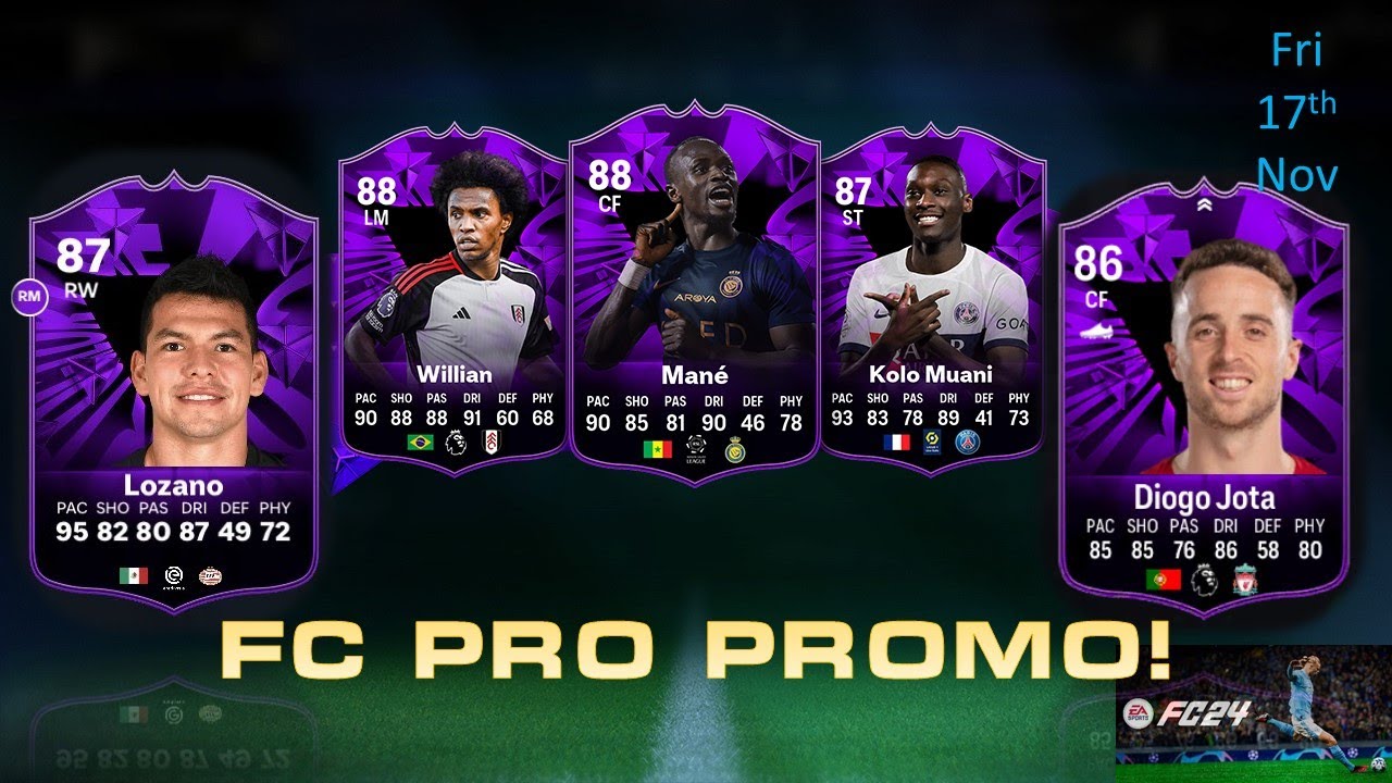 FC24 | New FC PRO LIVE is here! EXCELLENT DYNAMIC CARDS! - YouTube
