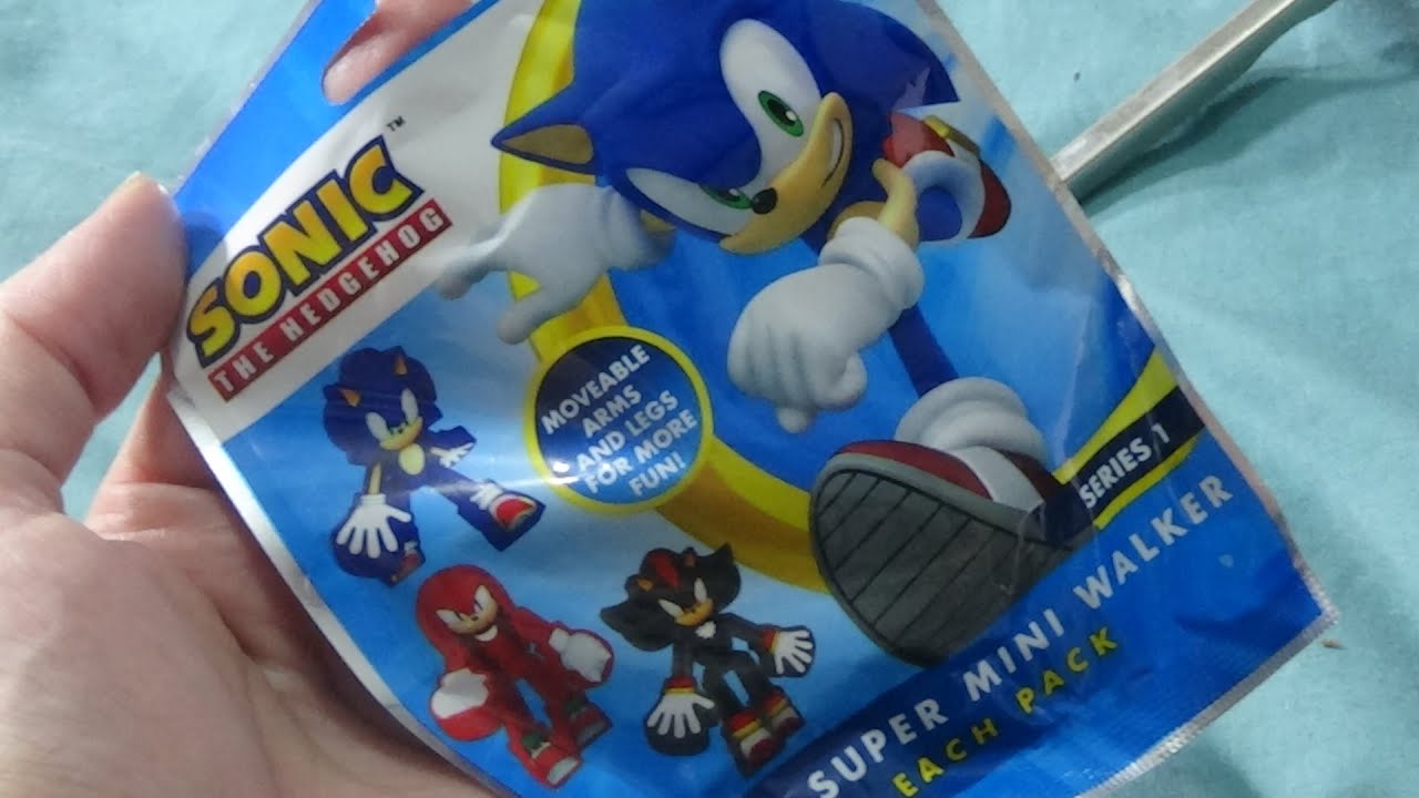 Sonic The Hedgehog Mystery Super Mini Walker Opening. - YouTube