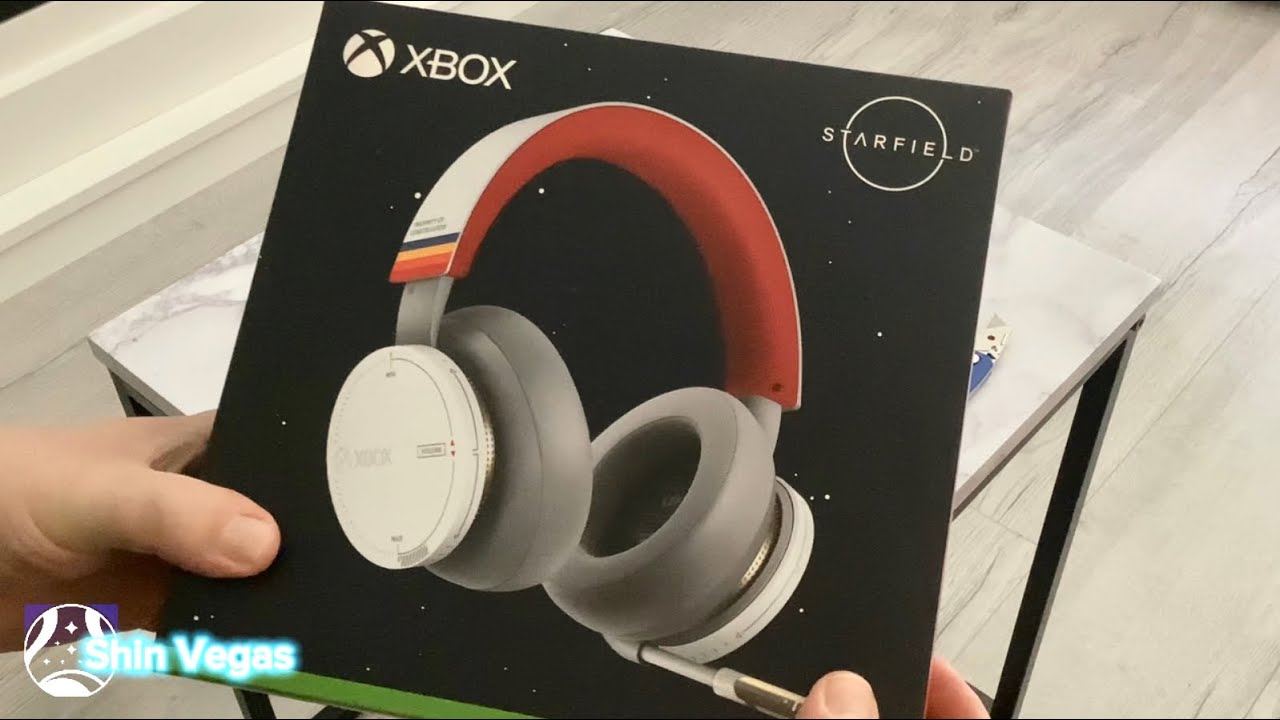 Starfield Limited Edition Xbox Wireless Headset Unboxing - YouTube