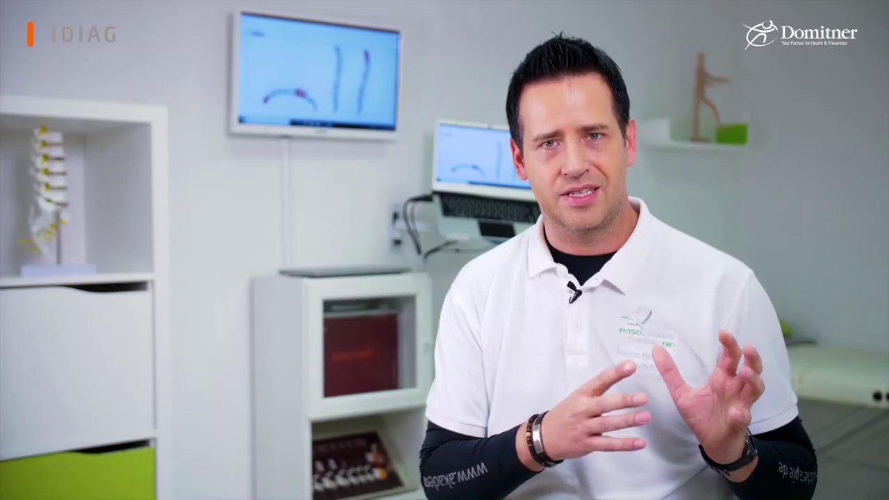Idiag M360 Einsatz in der Physiotherapie - YouTube