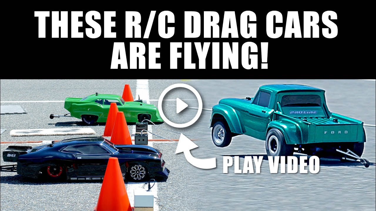 These R/C Drag Cars are Flying! Bracket and Grudge R/C Action "Southern ...
