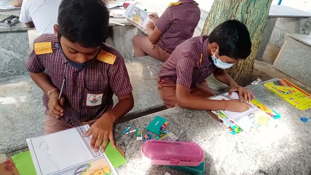 Drawing competition for 4th & 5th class stds on occasion of Children's ...