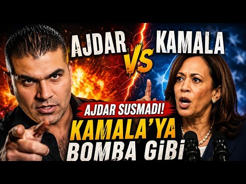 🔥 AJDAR SUSMADI! KAMALA’YA BOMBA GİBİ CEVAP