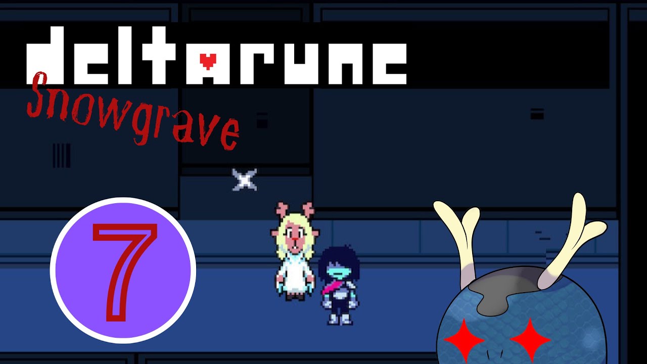 deltarune - The snowgrave route truly starts - YouTube