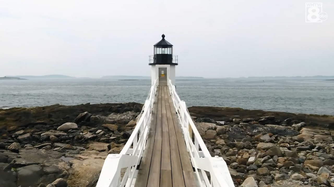 Marshall Point Lighthouse celebrates 30 years since restoration - YouTube