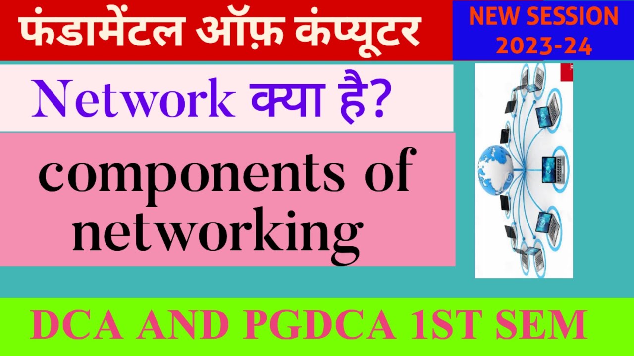 What is Network | Components of Networking in Hindi | Fundamental of ...