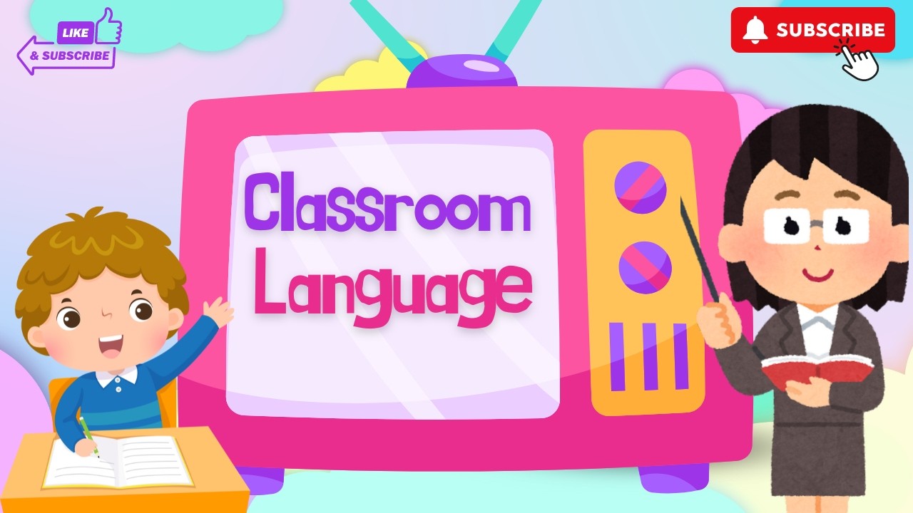 Daily Conversation at School | Classroom Language | English Speaking ...