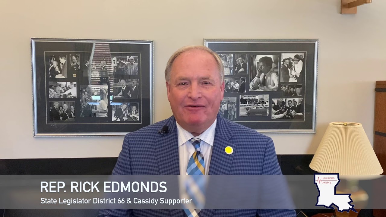 Representative Rick Edmonds is with Bill Cassidy - YouTube