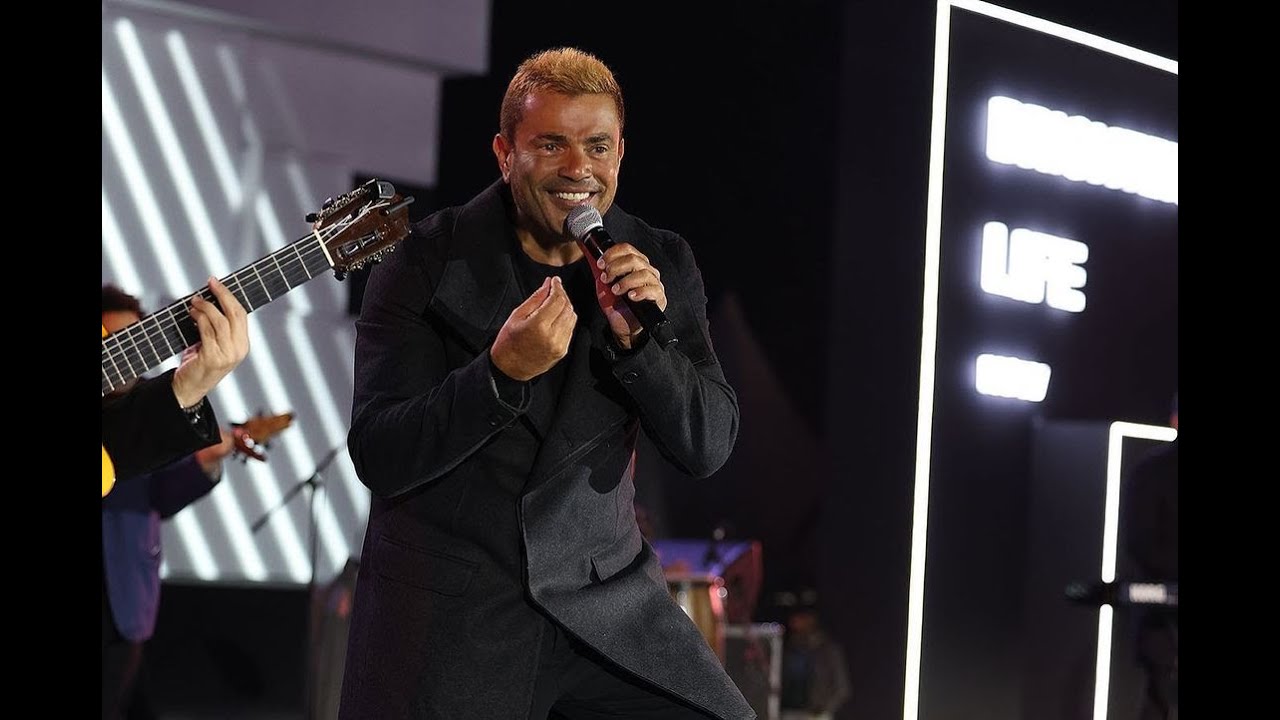Amr Diab Live at Sky AD ’s Opening Ceremony ” Full Concert - YouTube