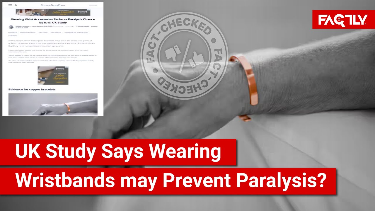 FACT CHECK: UK Study Says that Wearing Wrist Accessories like Red ...