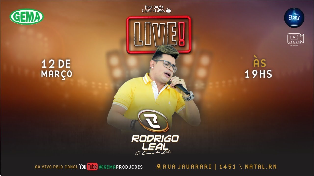 Live - Rodrigo Leal - YouTube