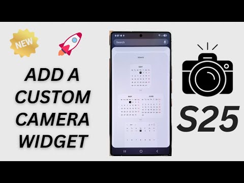 📸 How to Add a Custom Camera Widget to the Home Screen on Samsung ...