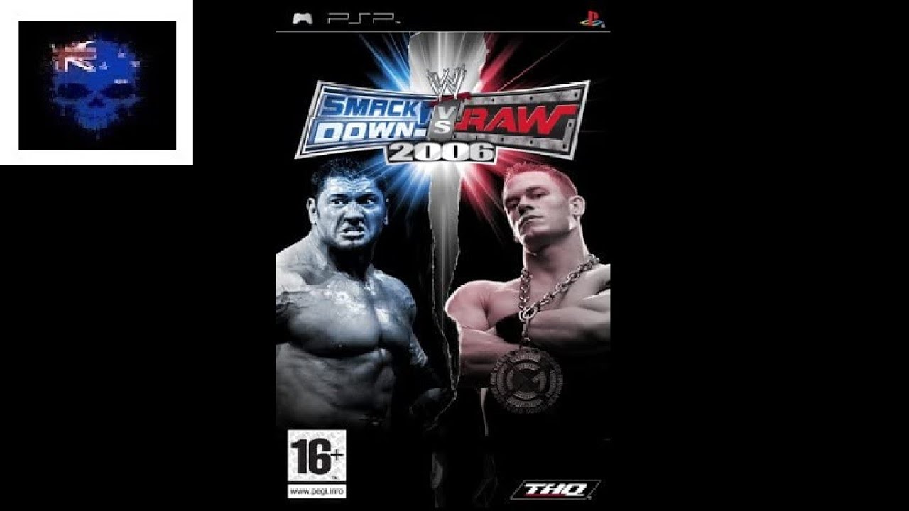 WWE Smackdown vs. Raw 2006 PSP Unboxing - YouTube