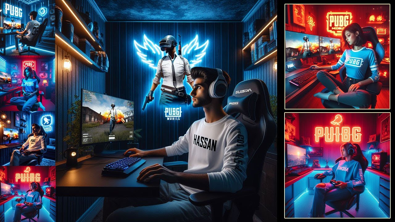 Create Free 3D Gaming Room Ai Images | Bing Ai - YouTube