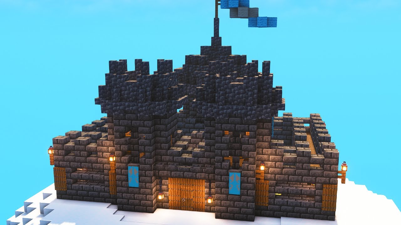 Minecraft | Fortified Mini Castle House | Relaxing Build Tutorial - YouTube