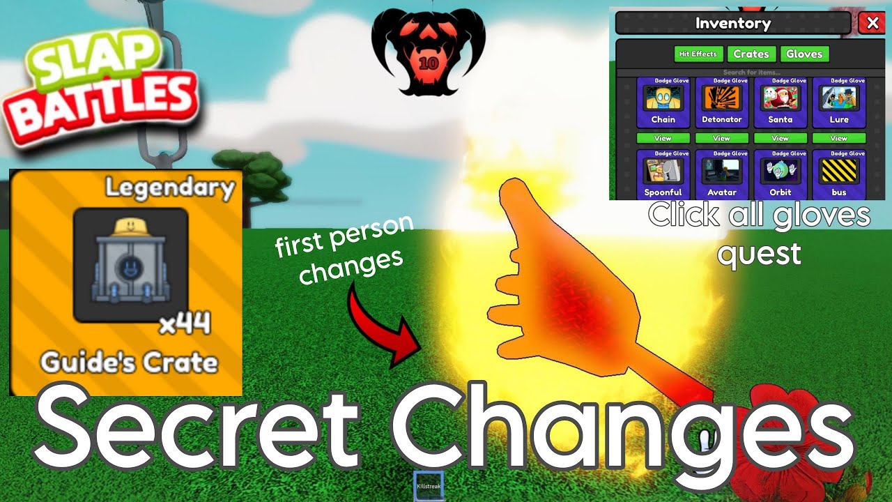 I Bet You Didn't Notice These Changes 👀 | Slap Battles Roblox - YouTube