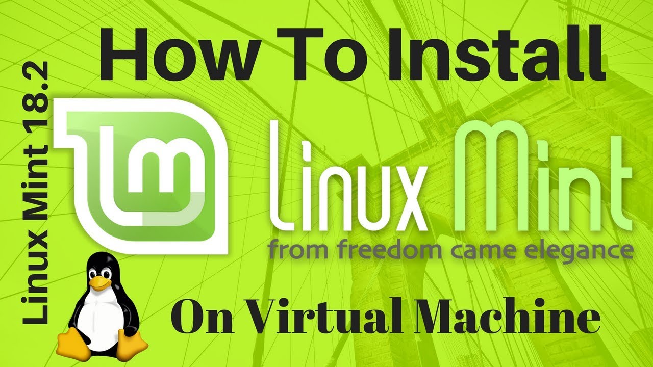 How To Install Linux Mint 18.2 Mate - YouTube
