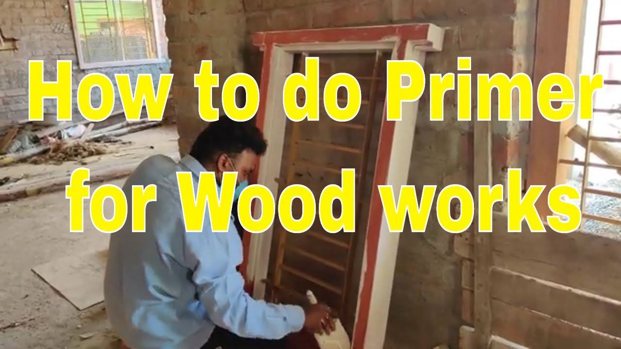 Primer Painting for Door and Window Frames - YouTube
