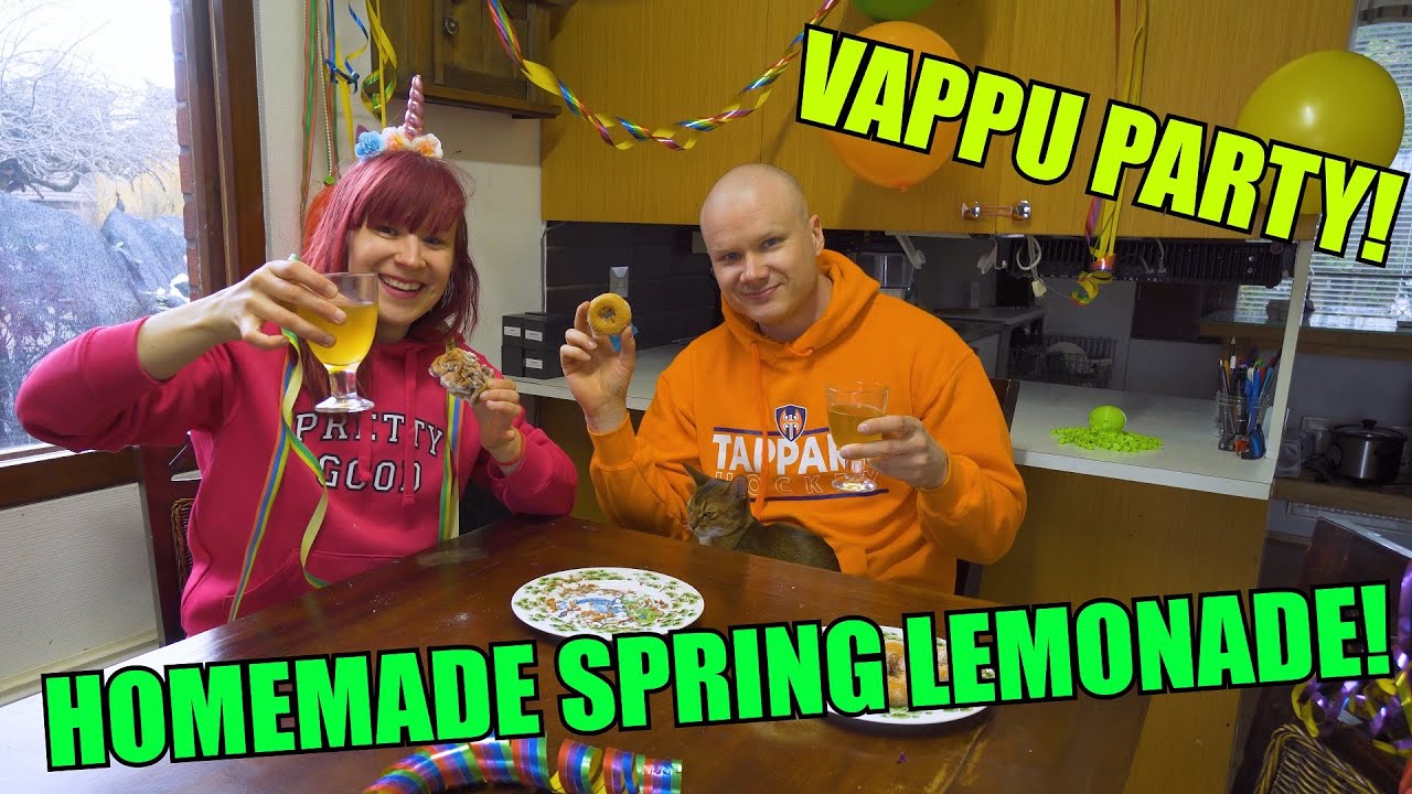 Finnish May Day "vappu" party! - YouTube