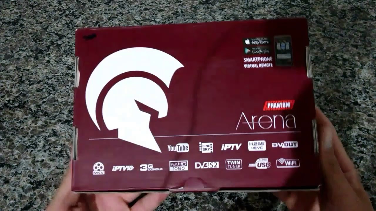 PHANTOM ARENA HD ACM O NOVO RECEPTOR PARA O NOSSO CANAL - YouTube