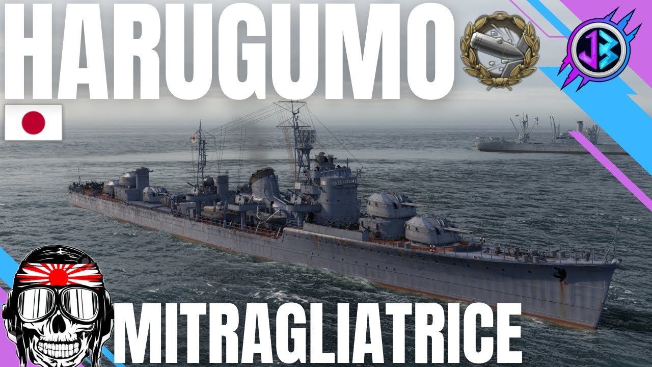 HARUGUMO - Destroyer di supporto dannatamente efficace - World of ...