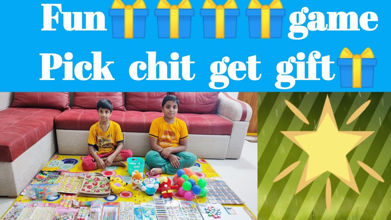 Fun game////Pick chit get gift@crazyboys_7329 - YouTube