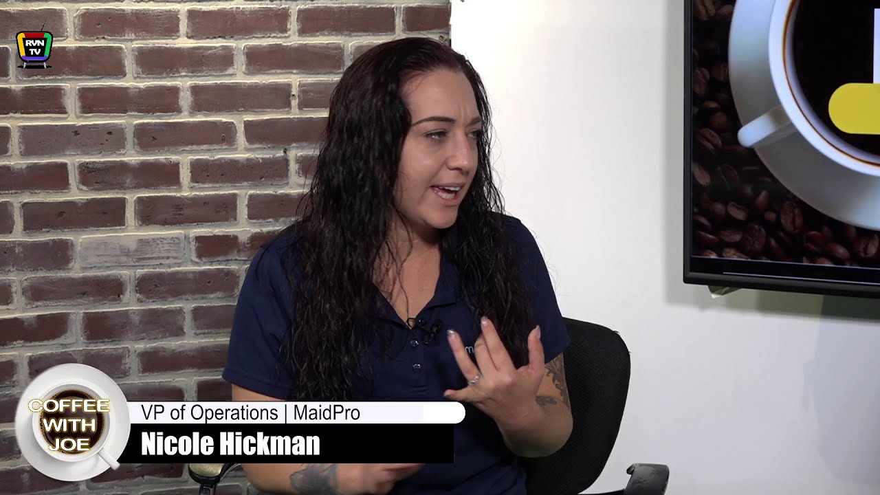 MaidPro's Nicole Hickman on Coffee with Joe - YouTube