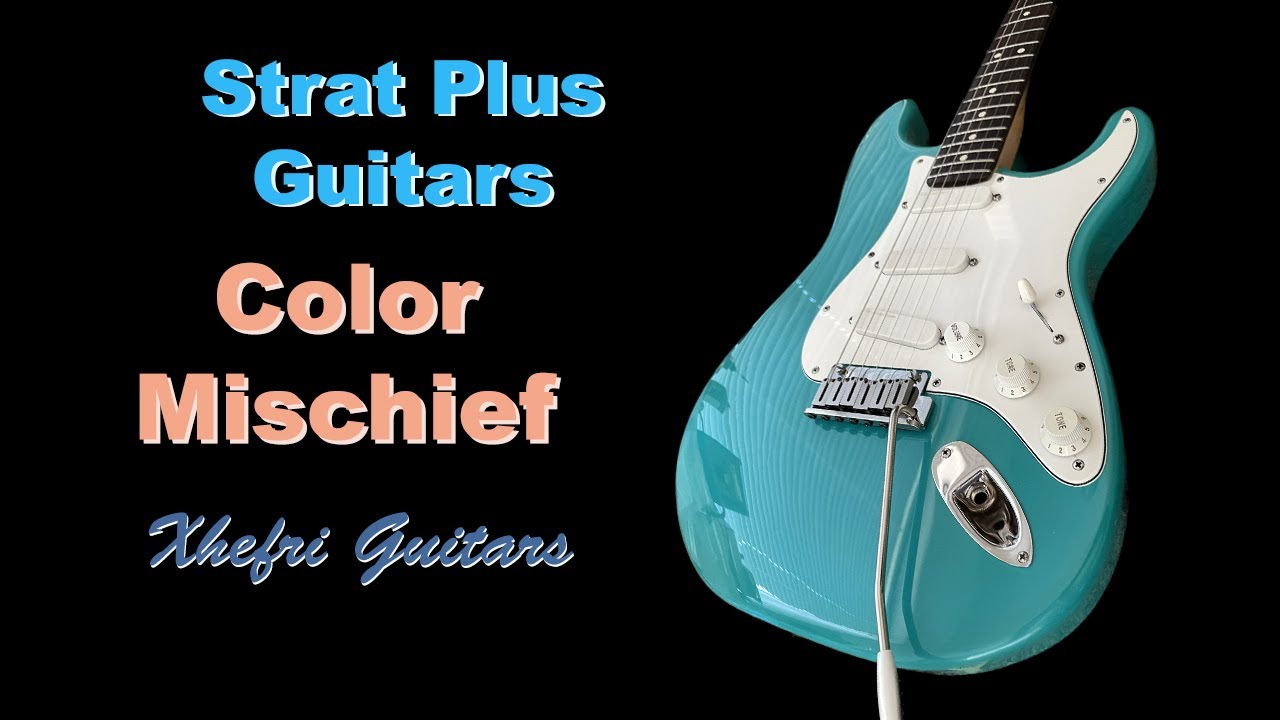 STRAT PLUS GUITARS - COLOR MISCHIEF! Rare color confusion over the Ice ...