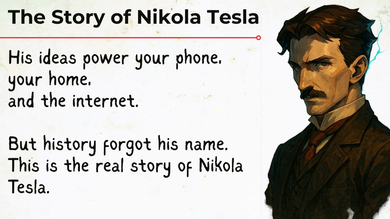 Learn English Through Story | The Story of Nikola Tesla | Graded Reader ...