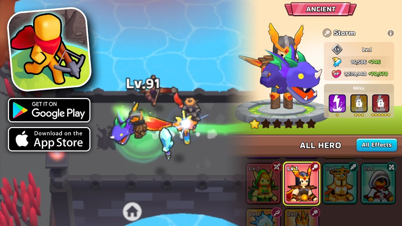 XP Hero - Ancient Hero - Gameplay Walkthrough 42 (Android, iOS) - YouTube