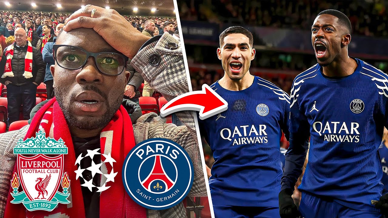 I Witnessed PSG Knock Liverpool Out The UCL On Penalties - YouTube