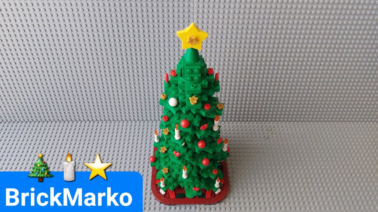 Pregled Lego paketa Božićni bor 2022 (Sretan Božić!) - YouTube
