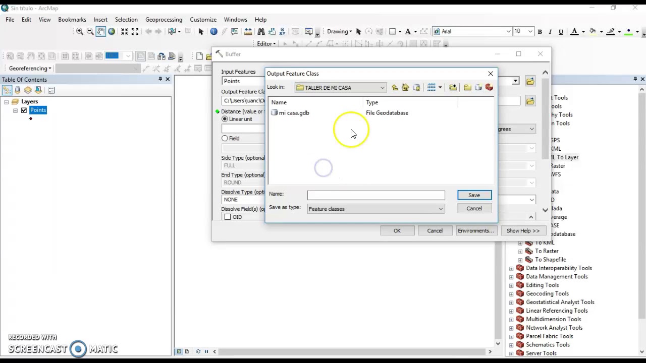 Crear zona de influencia (Buffer en ArcGIS) - YouTube