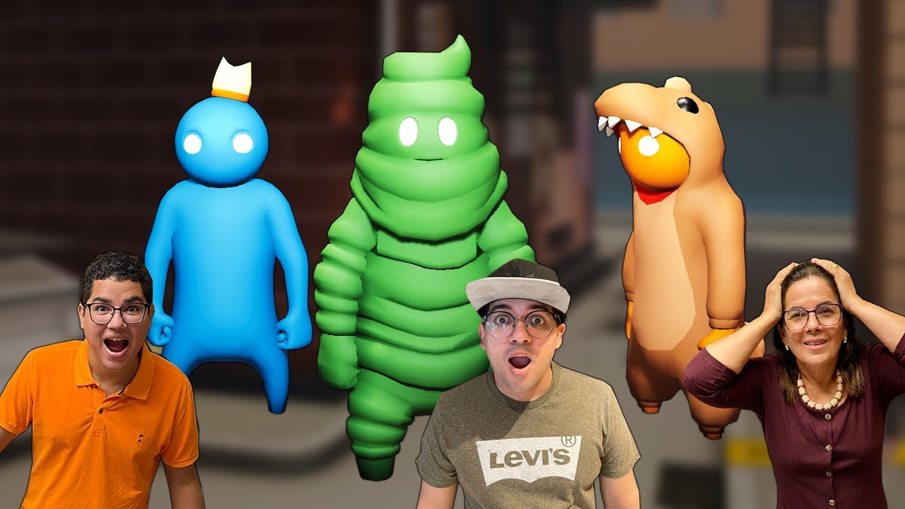 A FAMÍLIA TODA FOI TRANSFORMADA EM MONSTROS DE BORRACHA DO RAINBOW ...