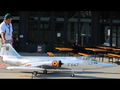 FX-47 Lockheed F-104G Starfighter SCALE TURBINE MODEL RC JET Belgium ...