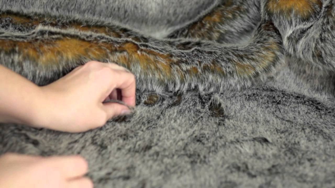 Gray Fox Fur Demonstration - YouTube