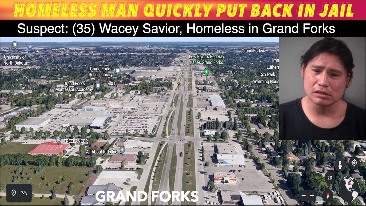Homeless Man Quickly Put Back In Jail - YouTube