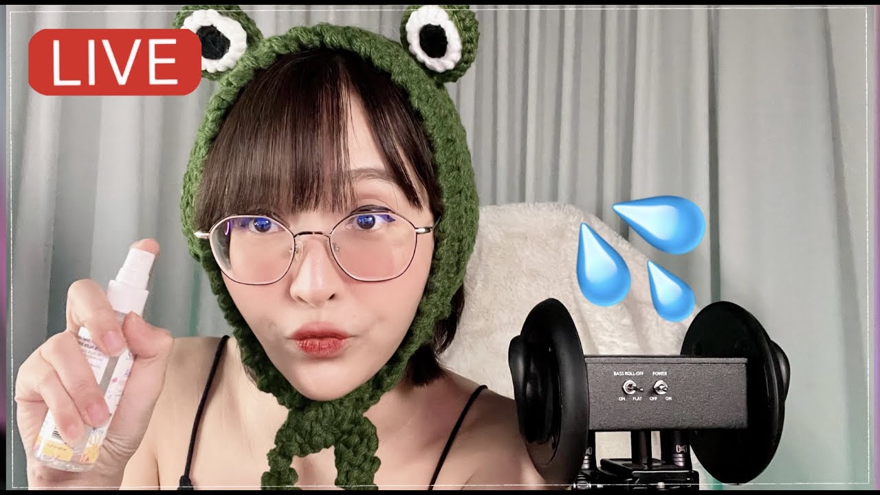 [LIVE] ASMR - เสียงน้ำสุดชุ่มฉ่ำ 💦🌧 - YouTube